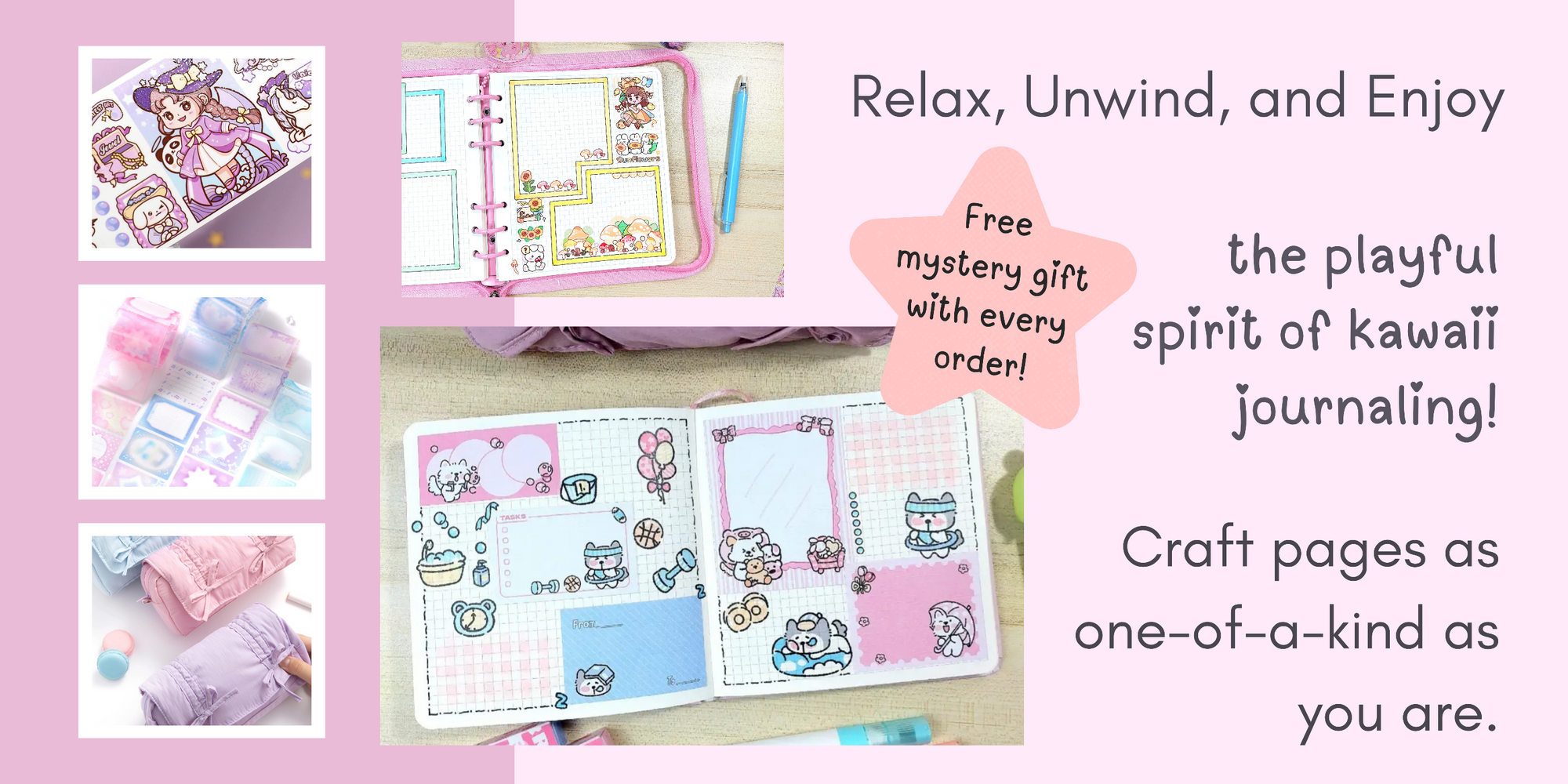 Cute & Unique Stationery | Enjoy Kawaii Journaling – The Kawaii Nest