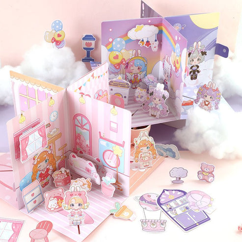 Pop-Up Doll Adventure Book ~ 4 Scenes and Sticker Dress-Ups – The ...
