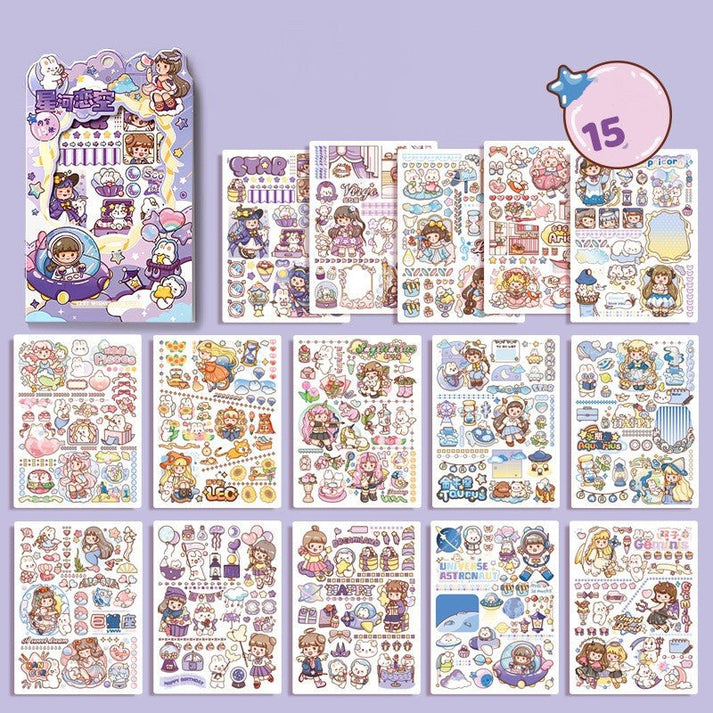 Kawaii Washi Paper Sheets for Custom Stickers - 15 Sheets – The Kawaii Nest