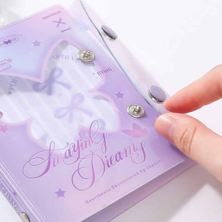 Mini Notebook Binders with Photo Window and 5 Paper Styles – The Kawaii ...